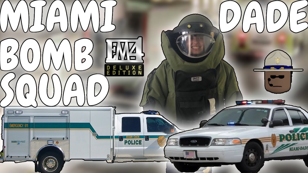 MIAMI DADE PD BOMB SQUAD!! EM 4!! MD mod - YouTube
