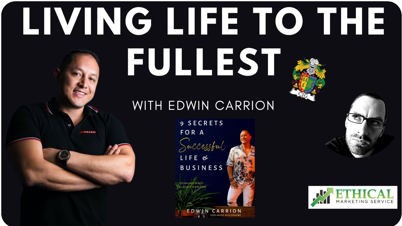 #262 - Living Life To The Fullest With Edwin Carrion - YouTube
