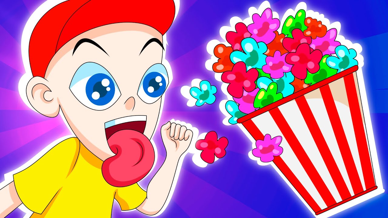Yummy Popcorn Song | Kids Songs - YouTube