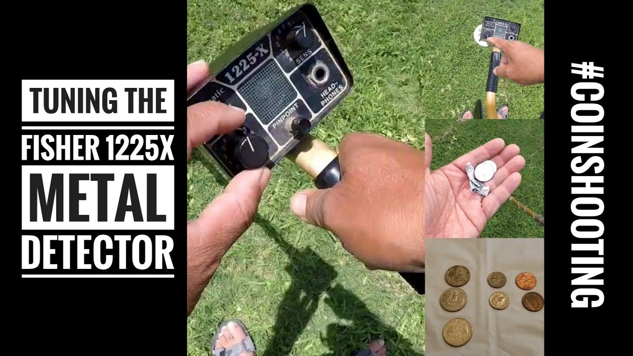Tuning the Fisher 1225X Metal Detector - YouTube