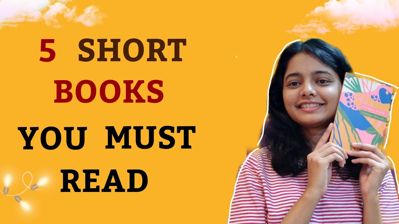 5 Short Books You Must Read📚 | Books under 150 pages | Pick Up Books ...