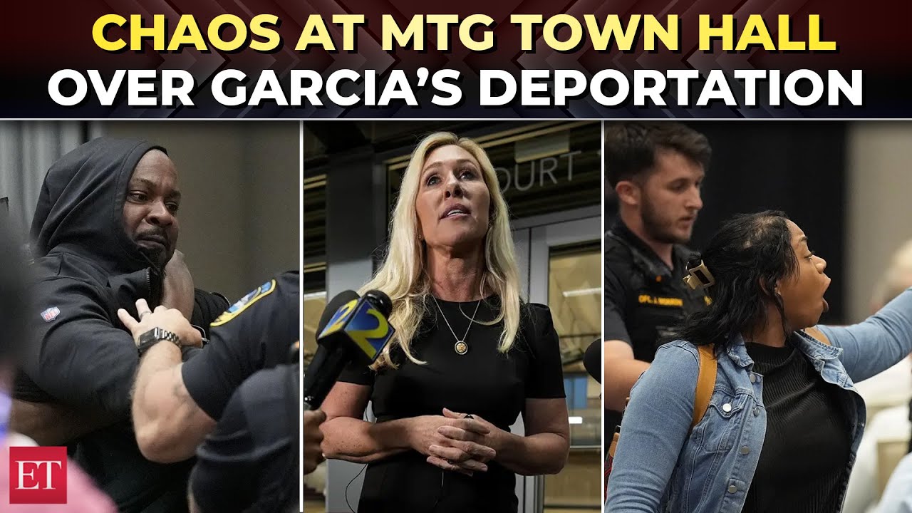 ‘Butch Body Bigot…’: MTG vs protesters at Georgia town hall over García ...