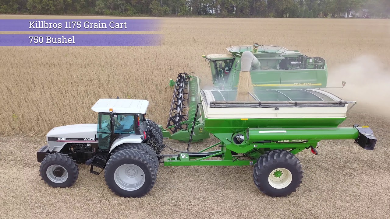 1997 White 6215 Tractor & Killbros 1175 Grain Cart (Townsend Rd Auction ...