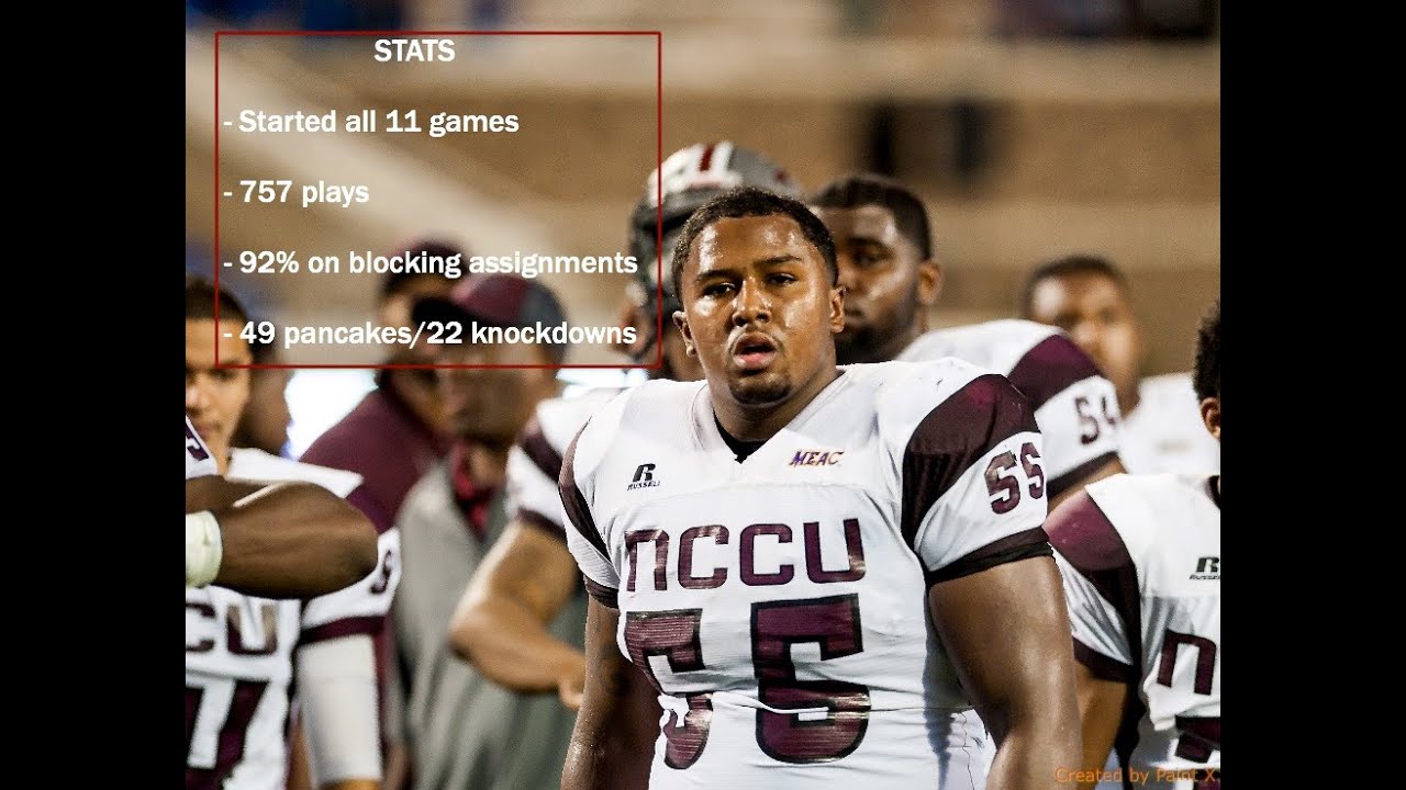 Carl Jones Highlights NCCU Football 2015 (RS Junior) - YouTube