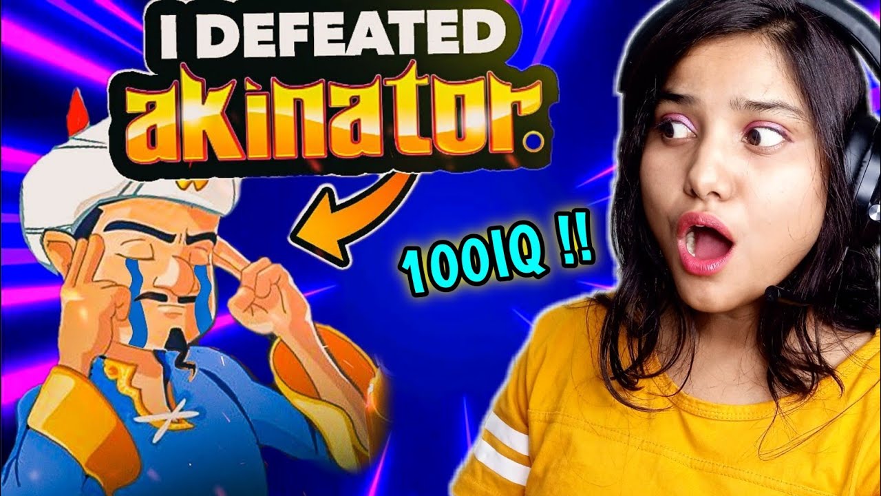 🔥FINALLY I DEFEATED AKINATOR | AKINATOR GAME - YouTube