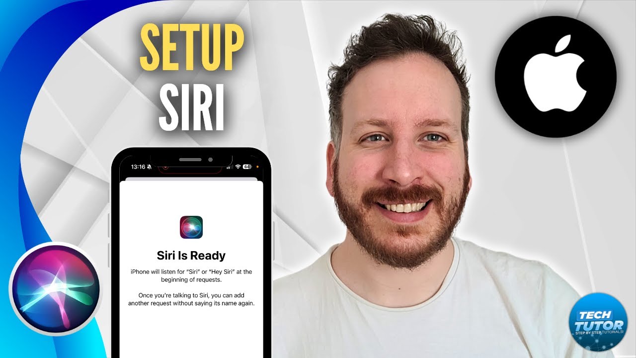How To Setup Siri On iPhone - YouTube