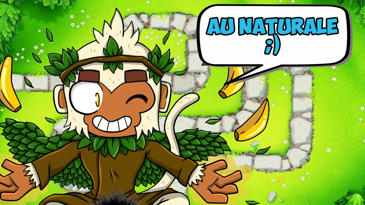 CHIMPS With ONLY Druid!!! BTD6 - YouTube