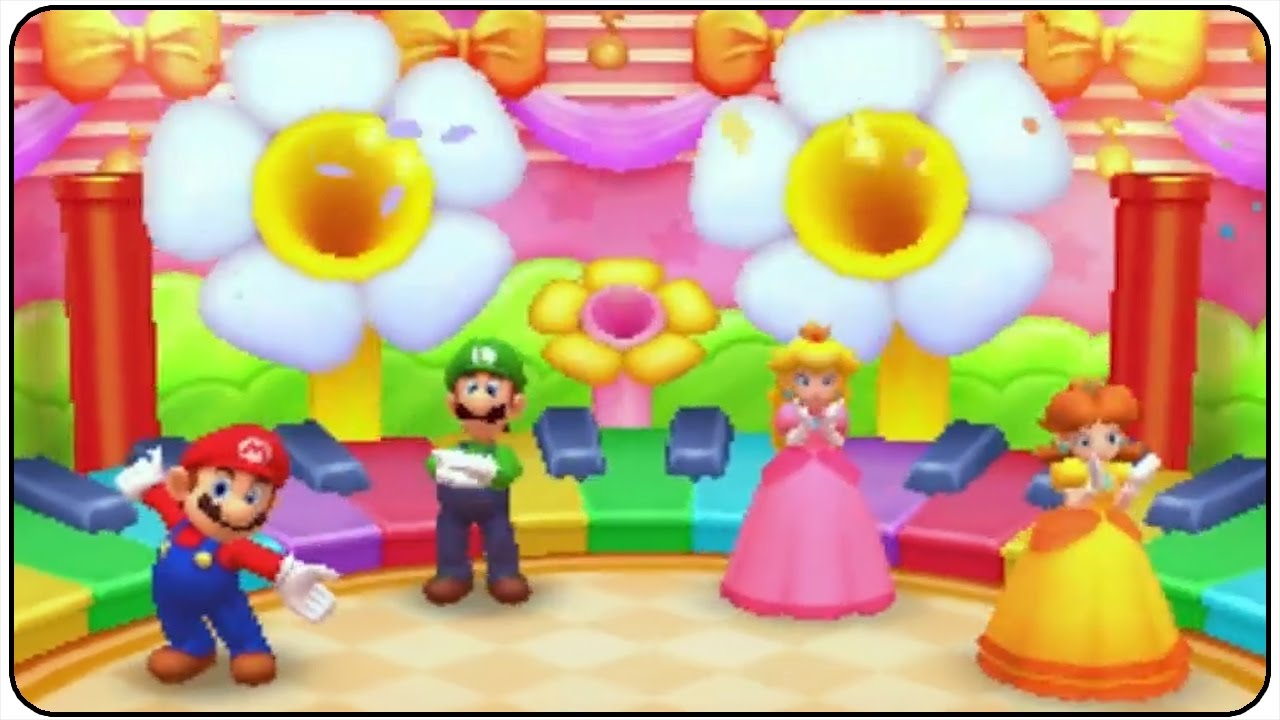 Mario Party Star Rush - Rhythm Recital (All Songs) - YouTube