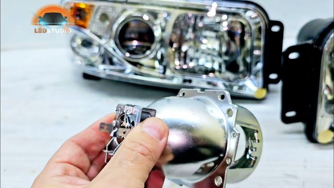 МАЗ Простор светодиодный тюнинг комплект фар - YouTube
