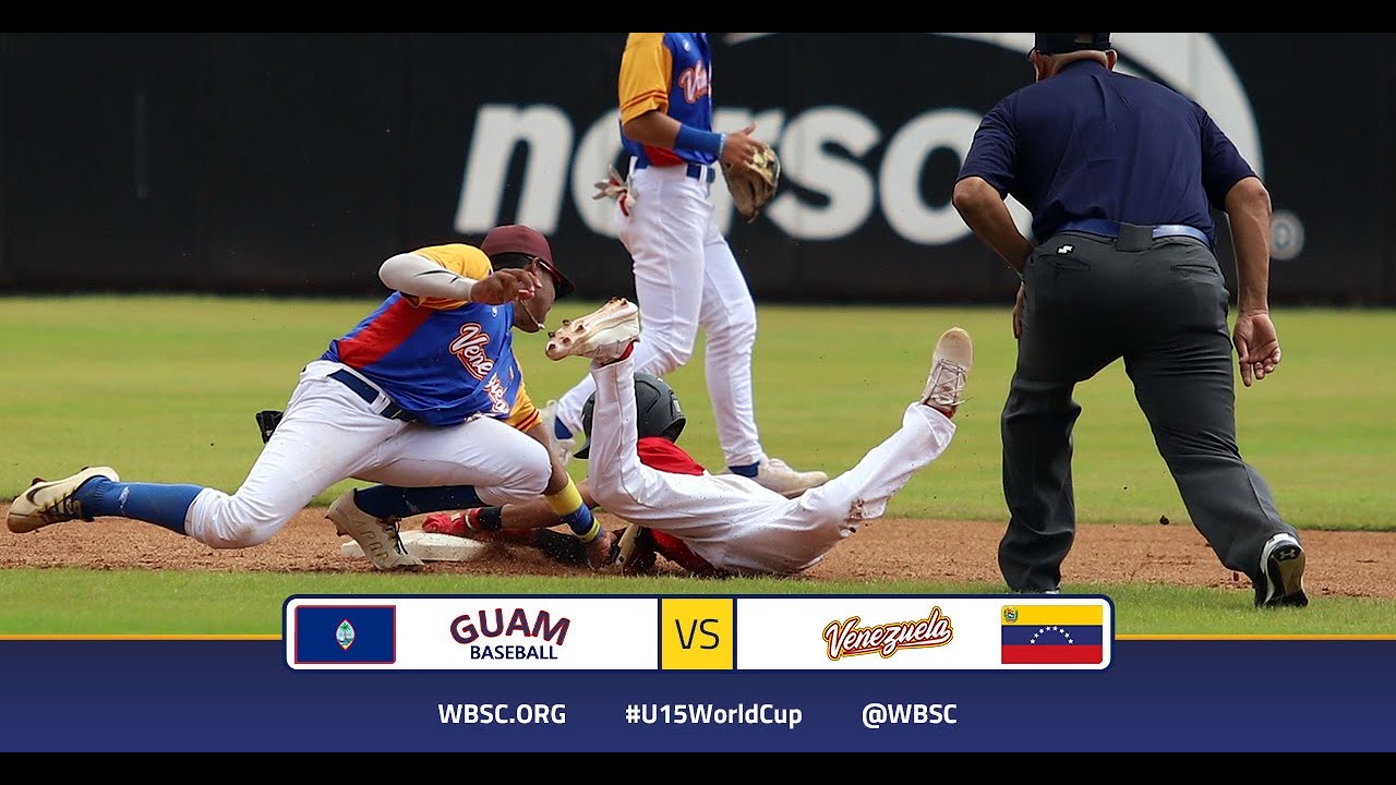 Highlights: 🇬🇺 Guam vs Venezuela 🇻🇪 - WBSC U-15 Baseball World Cup ...