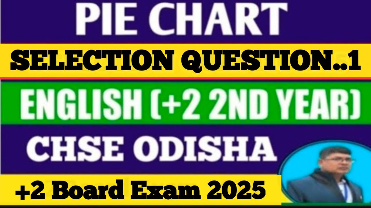 English ll+2 2nd year ll How to write a pie chart? ll pie chart in ...