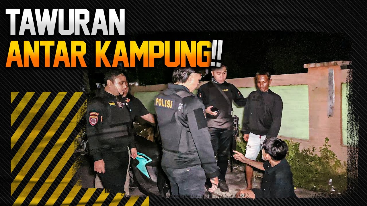 AKSI TIM TARSIUS KEJAR PELAKU TAWURAN DENGAN SENJATA BERBAHAYA! - YouTube