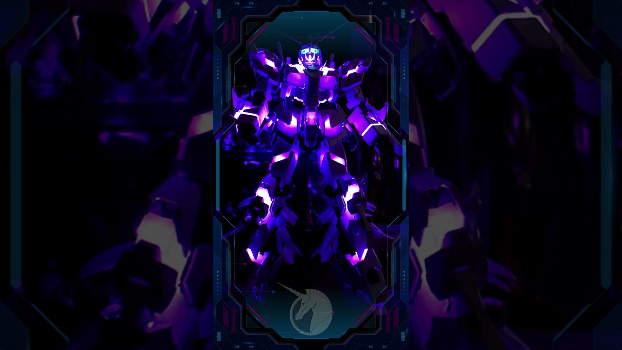 #Gunpla 「PG Unicorn Gundam w/ 3rd Party Psycho Frame + Kosmos L.E.D ...