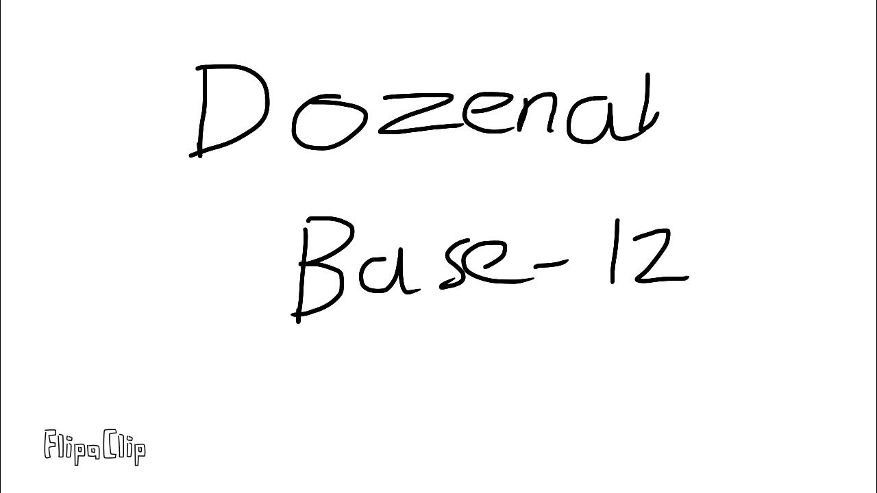 How to change Base-12(Dozenal) to Decimal(Base10) - YouTube