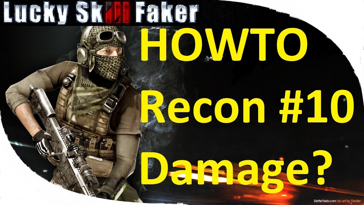 Battlefield 3 Howto Recon Ep.10 Damage Model and One Hit Kill Range ...