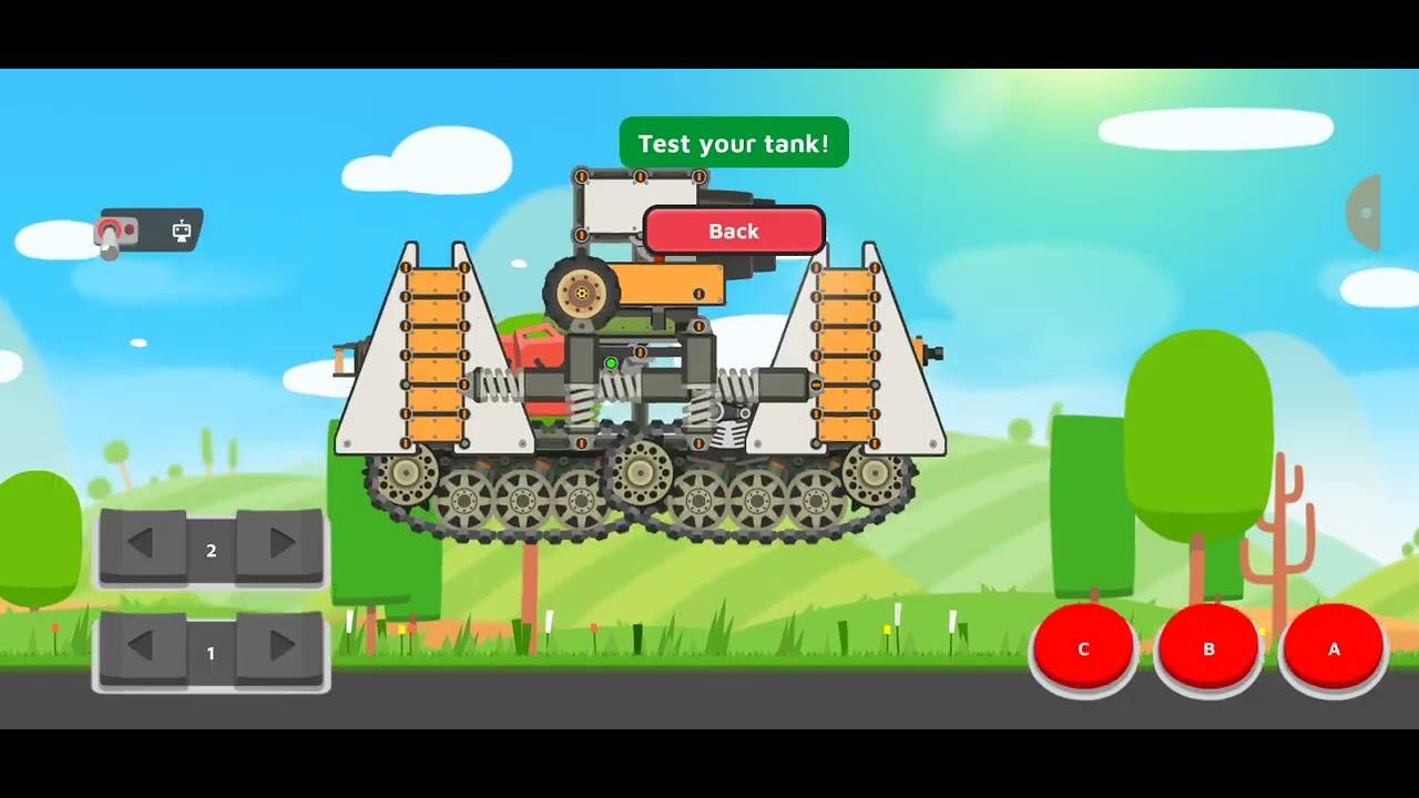 super tank rumble build a tank - YouTube