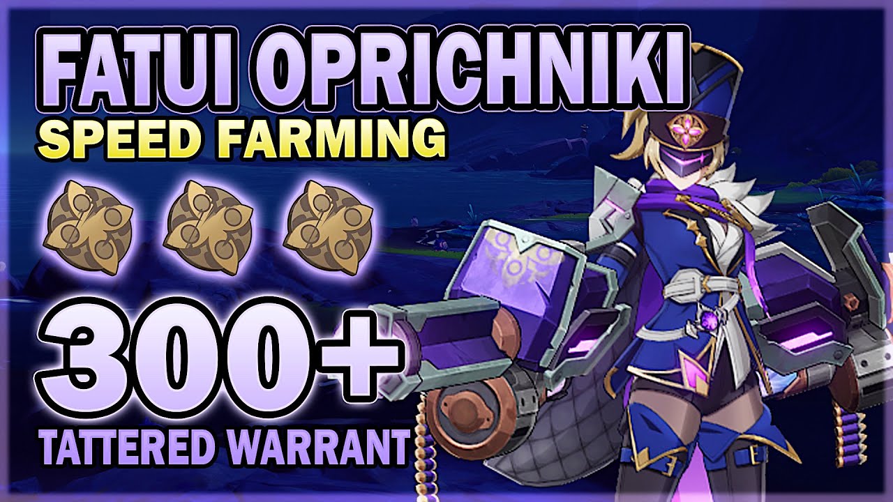 Fatui Oprichniki Farming Route - Best Locations to Farm Tattered ...