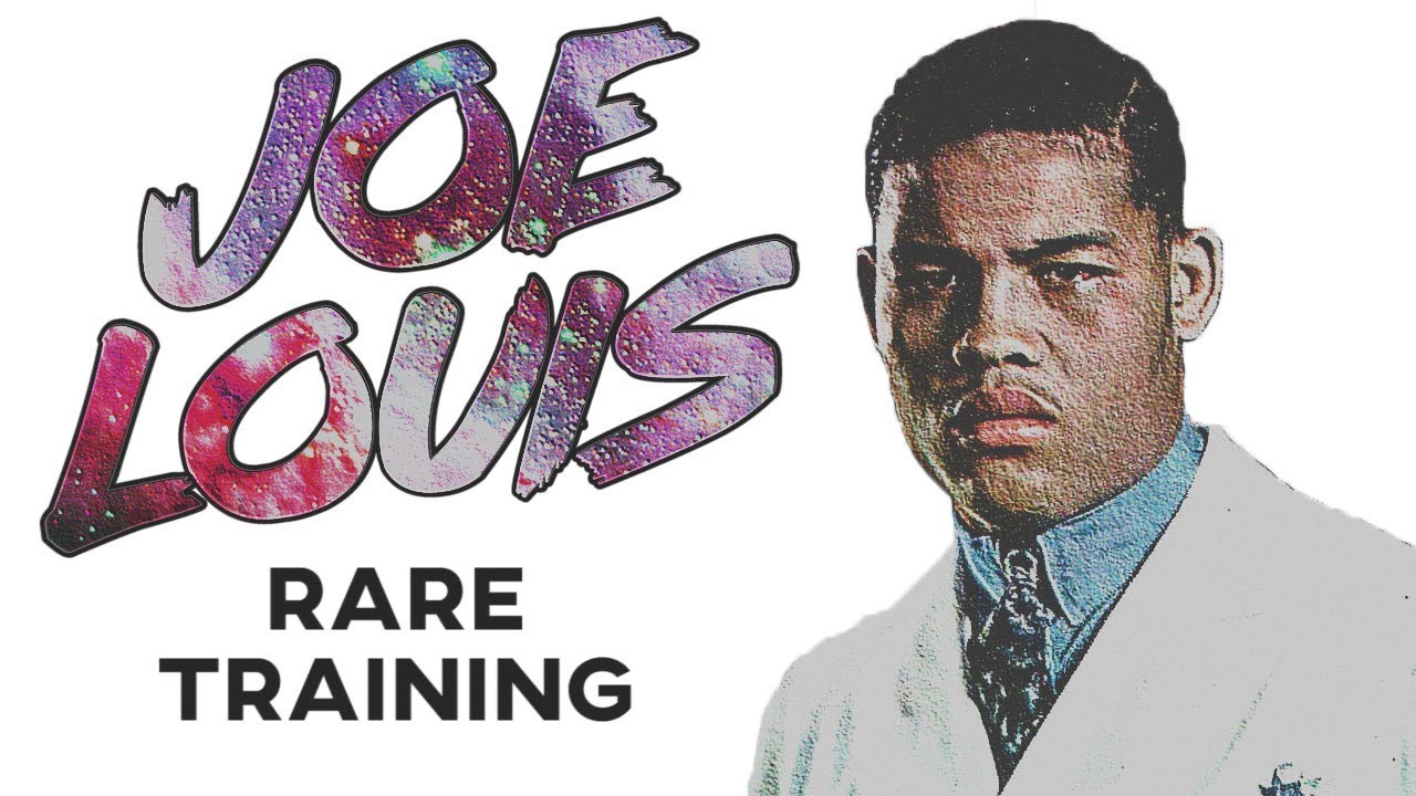 Joe Louis RARE Training In Prime - YouTube