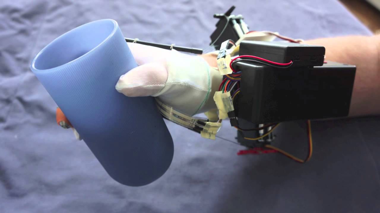 Assistive Hand Device Project - YouTube