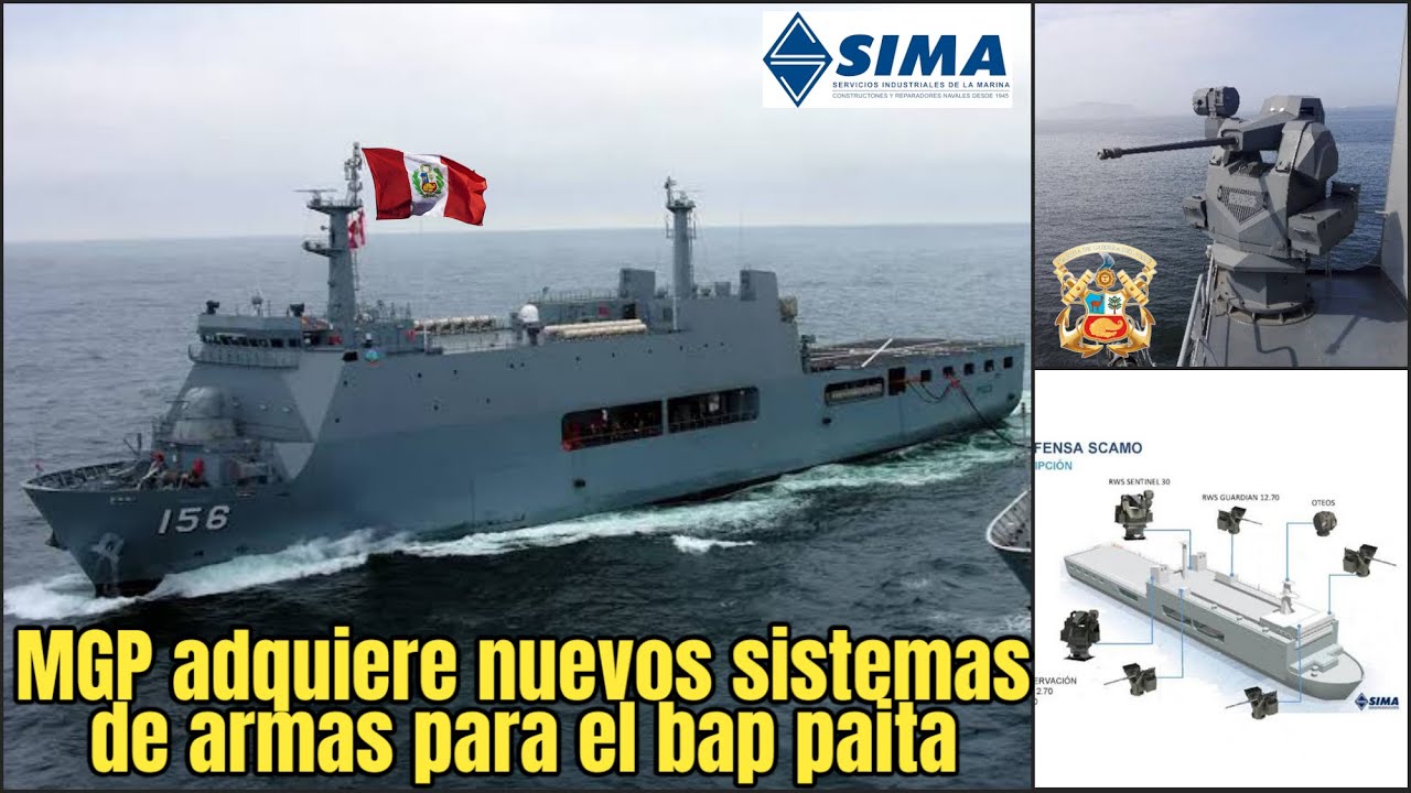 Mgp selecciona nuevos sistemas de Armas para el bap paita 🇵🇪 ️ - YouTube