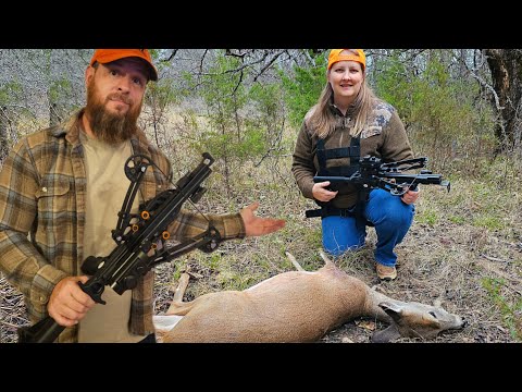 Are Mini Crossbows for Women too? Deer Hunting with my Wife