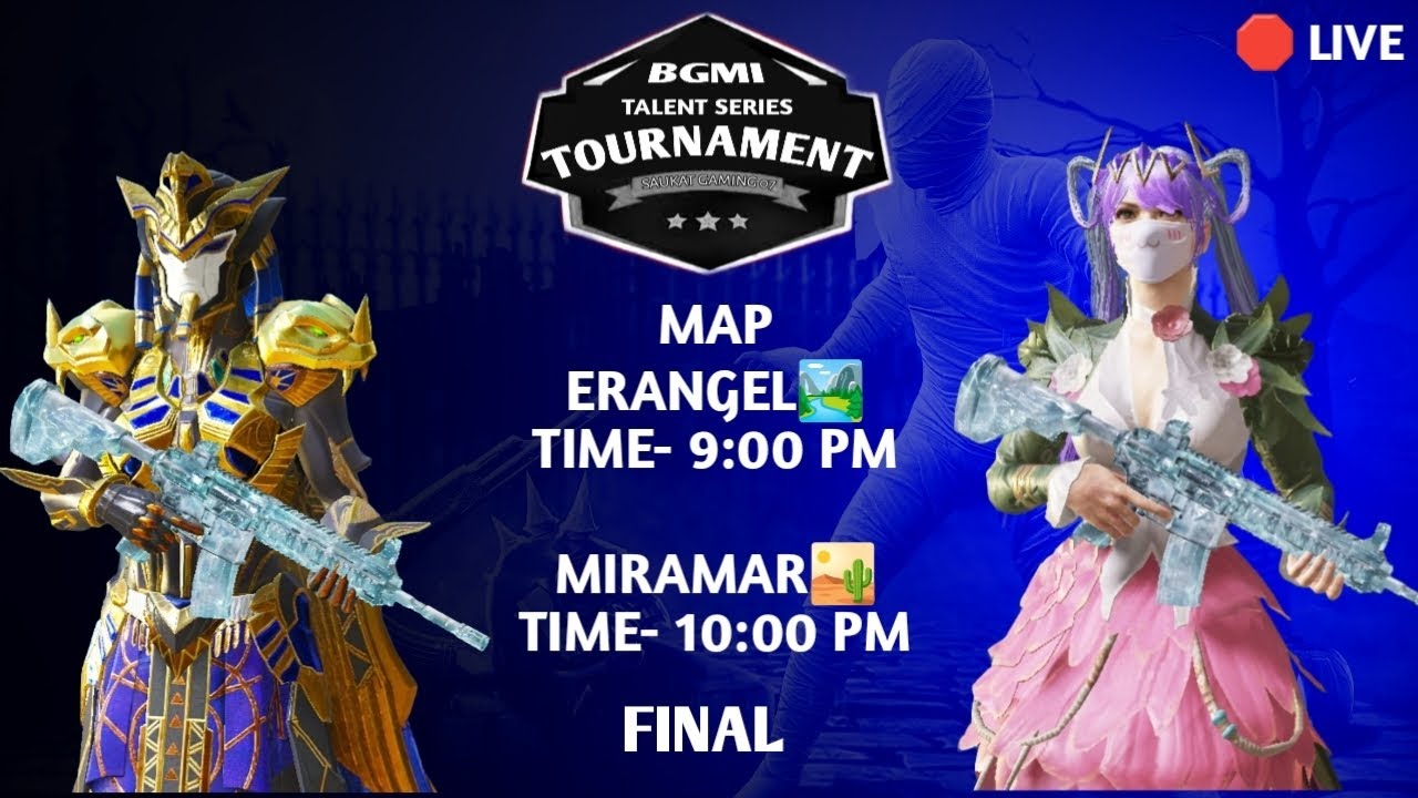 BHMI TALENT SERIES FINAL | MAP - MIRAMAR 🏜️ | LAST ZONE 4 VS 2 😱 #bgmi ...