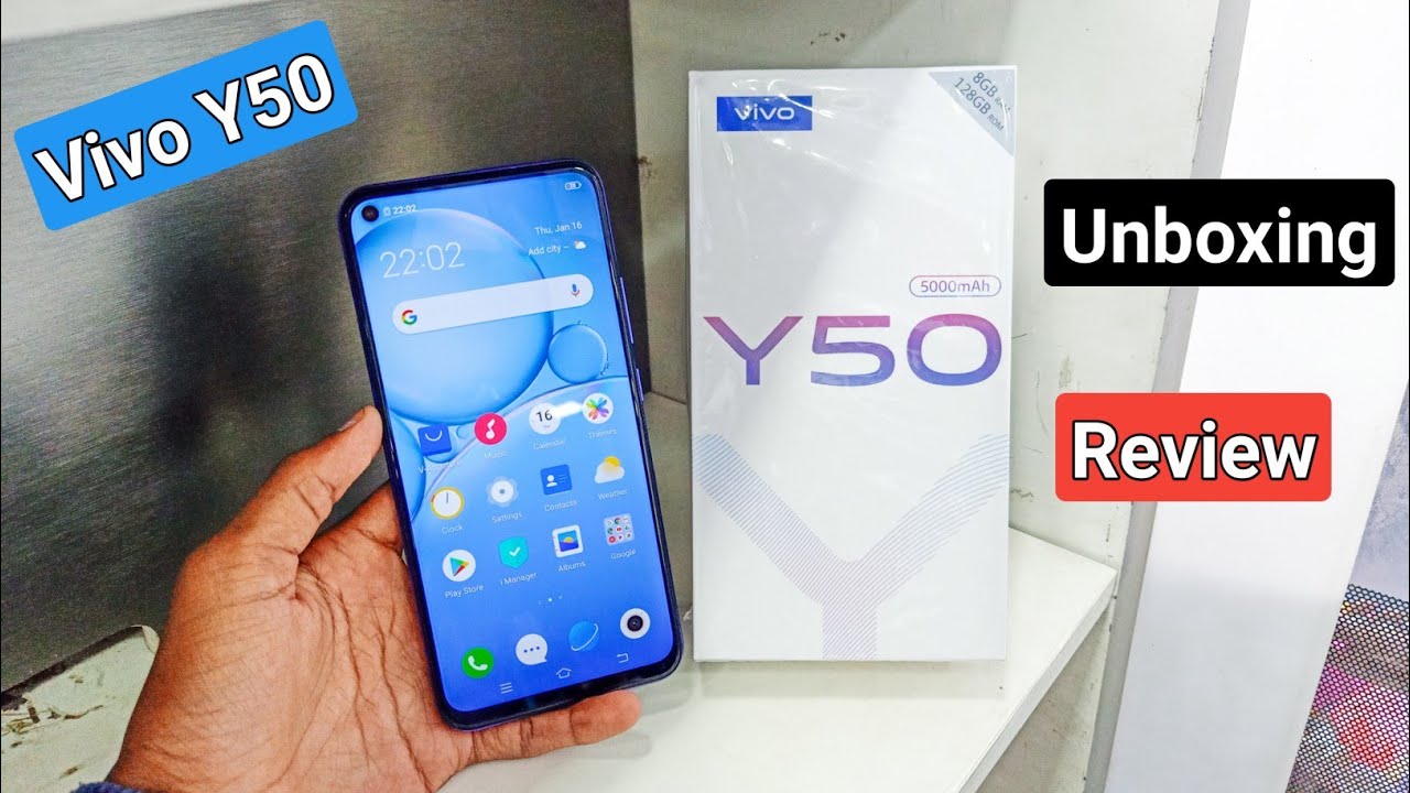 Vivo Y50 Unboxing & First Impressions💪📱 - YouTube