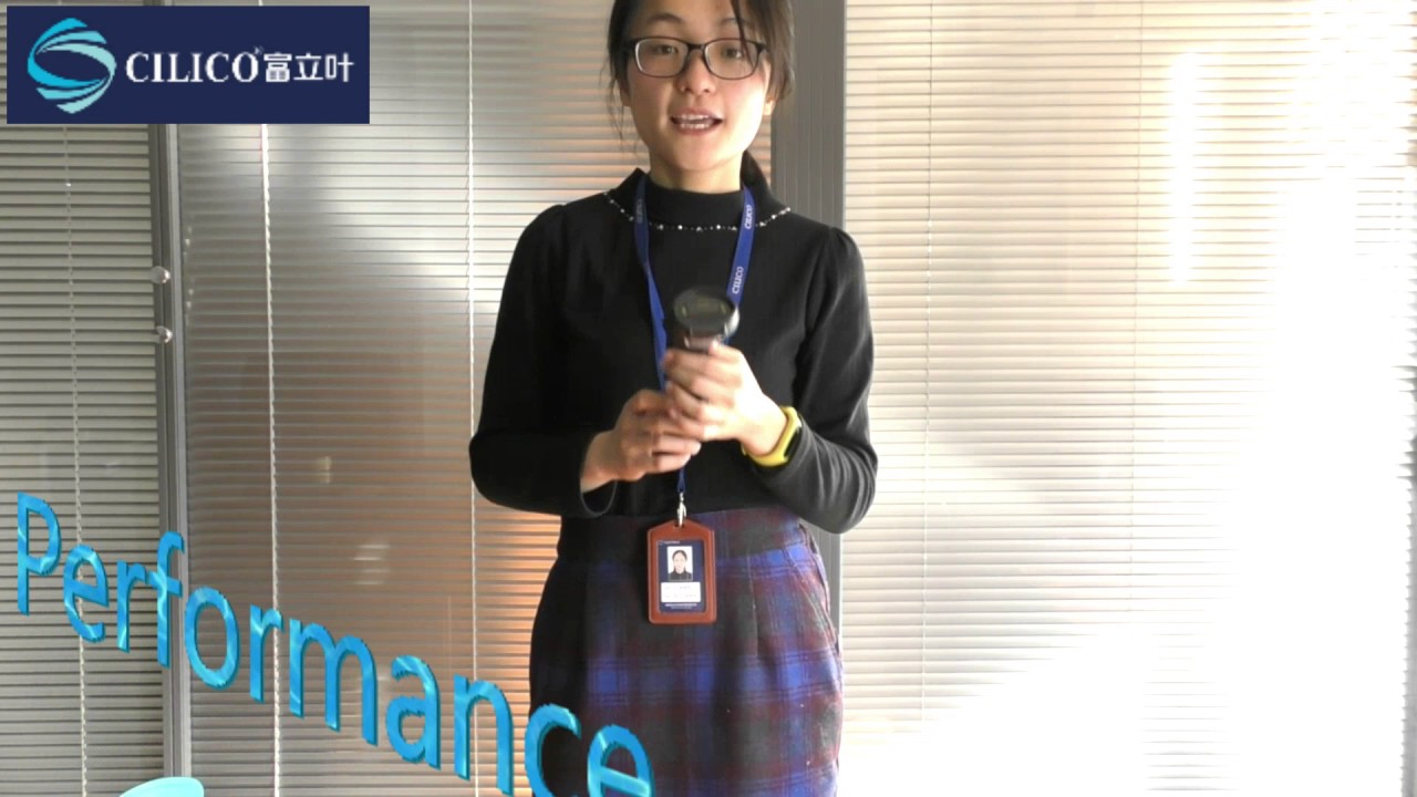 Cilico wireless barcode scanner CT60 - YouTube