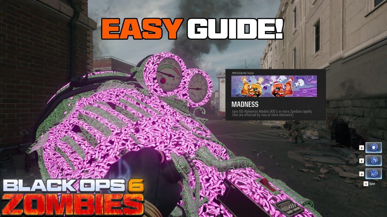 Get the “Madness” Calling Card EASY in Black Ops 6 Zombies! - YouTube