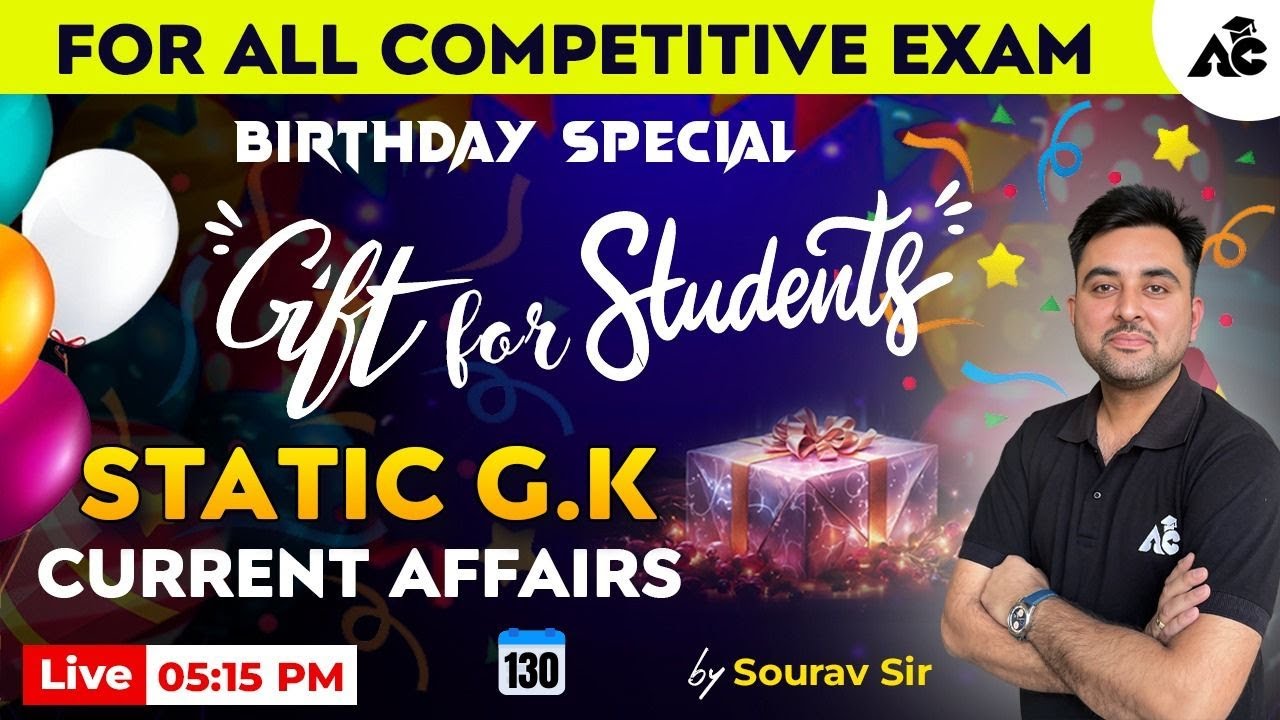 Birthday Special Session | Gift For Students | For All Competitive ...