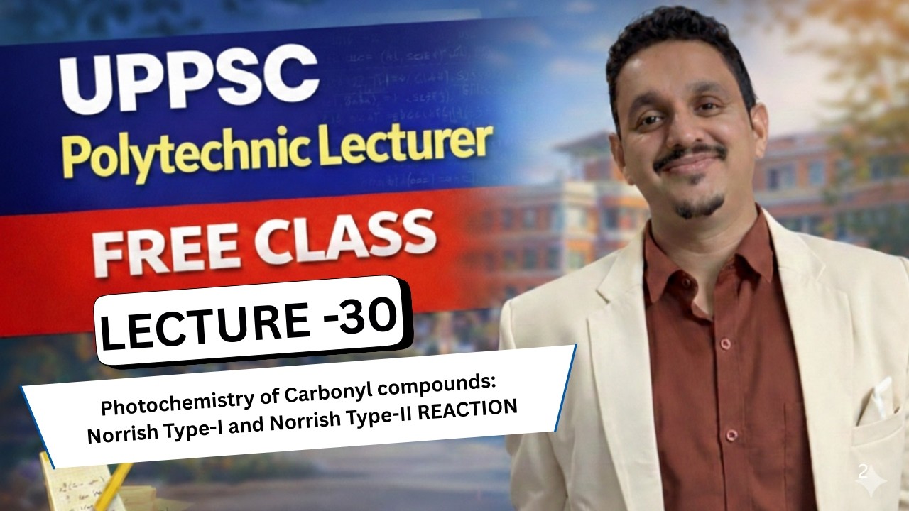 UPPSC POLYTECHNIC LECTURER 2026||UPPSC ASSISTANT PROFESSOR CHEMISTRY ...