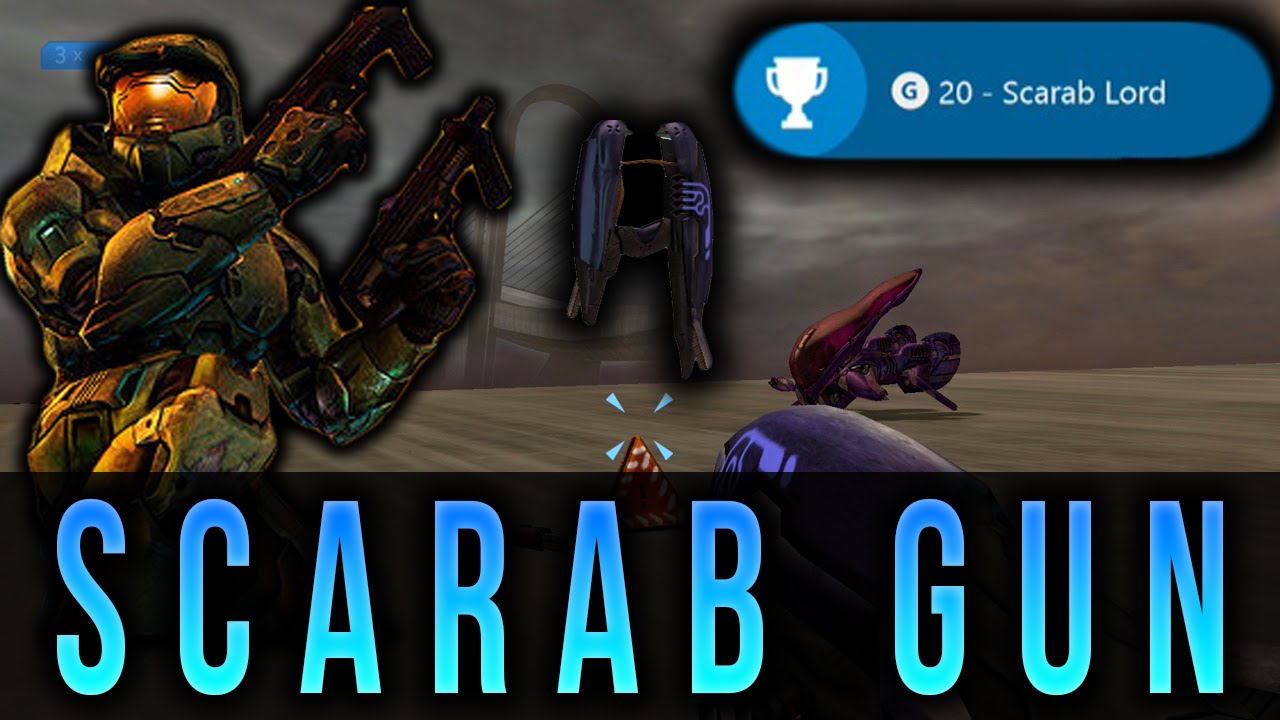 Halo 2 Anniversary - Scarab Gun - YouTube