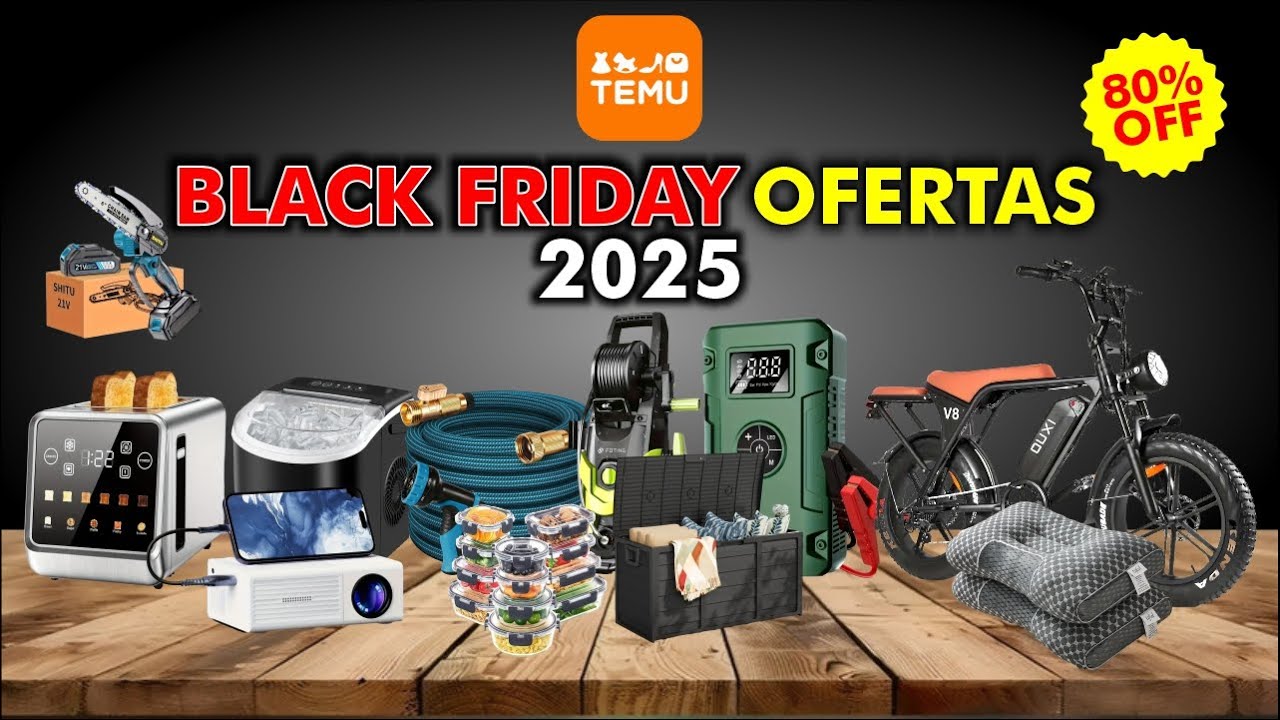 30 Grandes Ofertas de Temu en el Black Friday 2025 - YouTube
