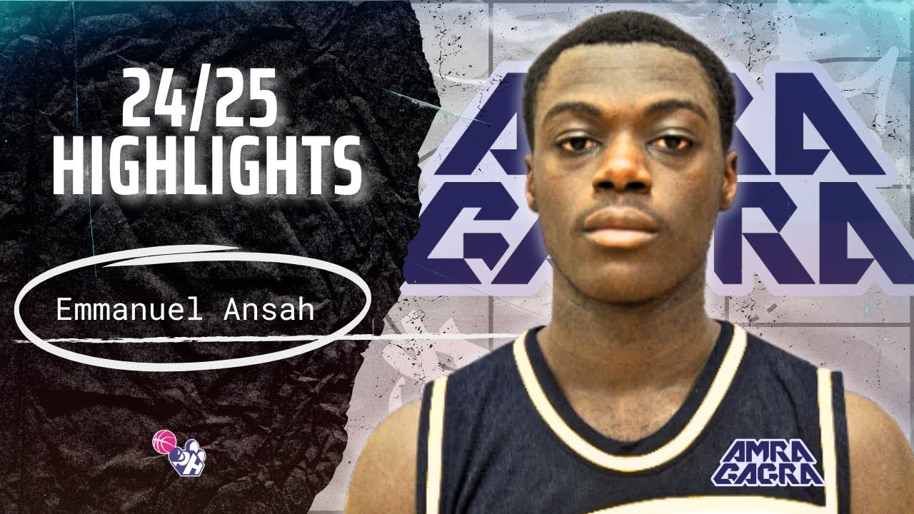 Emmanuel Ansah Highlights 2024/25 || Georgia Superleague || BC Amra ...