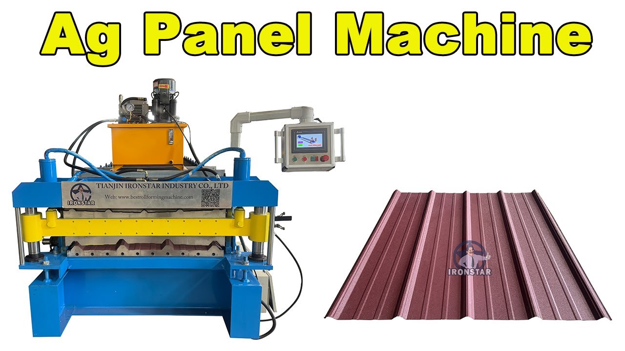 Ag panel roll forming machine | AG panel double layer roll forming ...