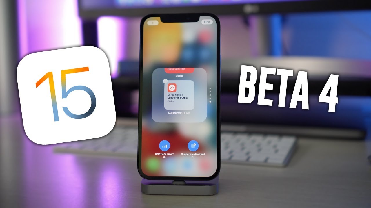 iOS 15 Beta 4: TUTTE le novità introdotte su iPhone e iPad! - YouTube