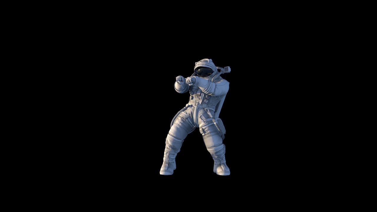 Astronaut Dancing Stock Footage - No Copyright - YouTube