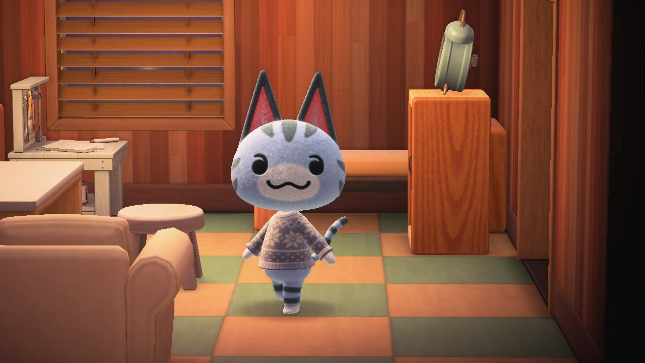 Animal Crossing New Horizons House Tour Lolly Villager version 2 - YouTube