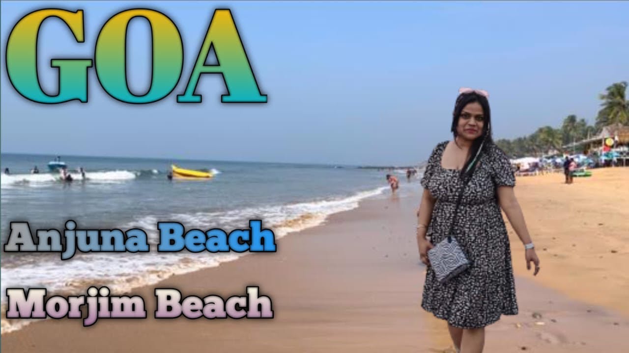 North Goa ka sabse clean beach | Anjuna Beach | Goa in December 2023 ...