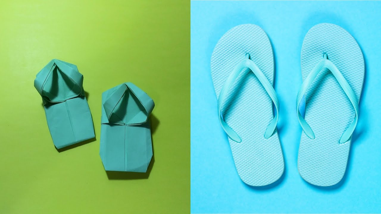 Mark 1 - Paper Sandals - YouTube