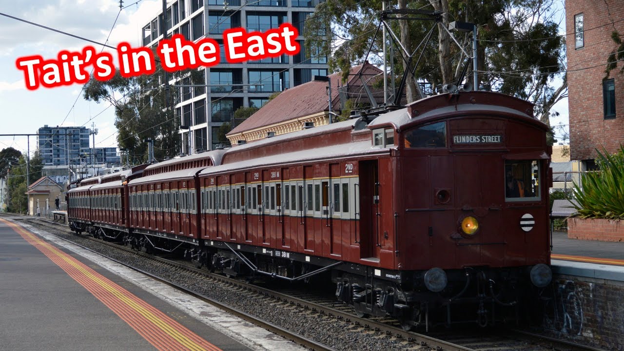 Red Rattlers around the Eastern Suburbs - Tait's Mainline Testing - YouTube