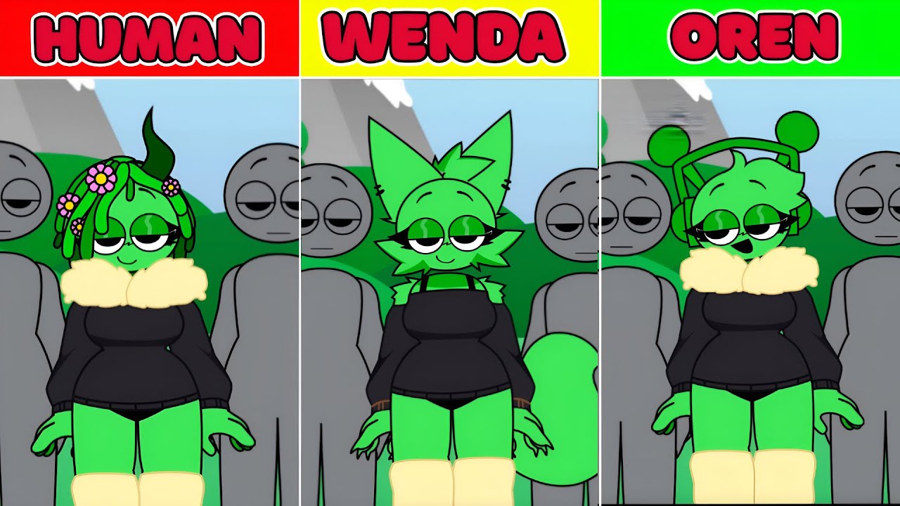 Incredibox Sprunki Human Retake – But Everyone Is Wenda VS Oren ...