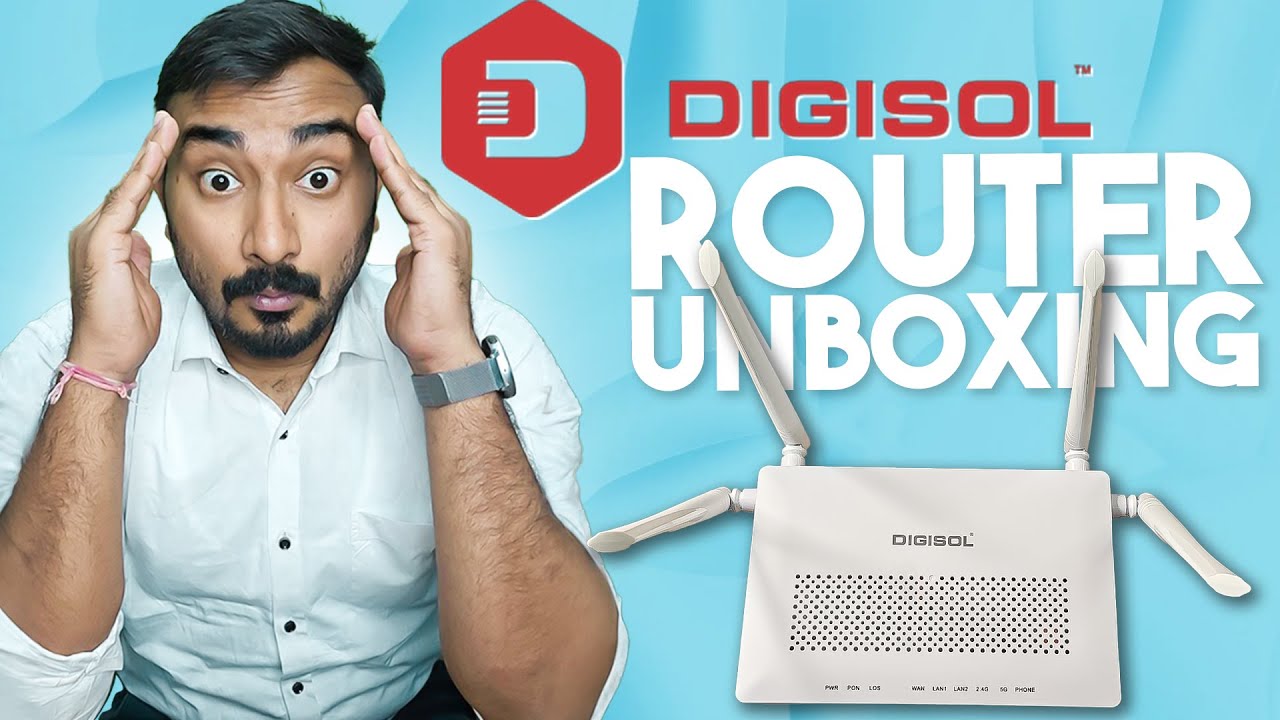 Digisol XPON ONU 1200 Mbps Wi-Fi Router Unboxing and Review | High ...