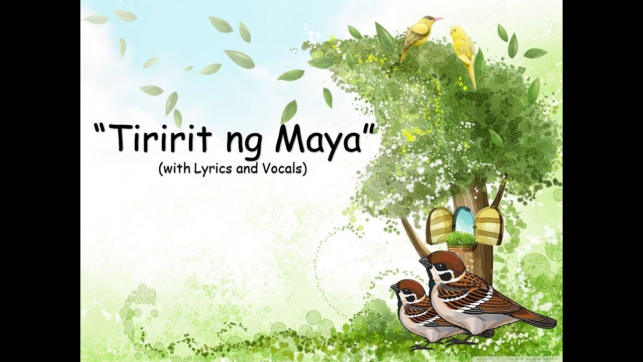 Tiririt ng Maya with lyrics and vocals - YouTube
