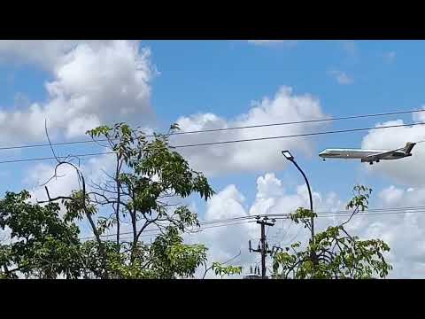 MD88 Rutaca Airlines aproximacion en aeropuerto de Maturín.   9 septiembre 2025