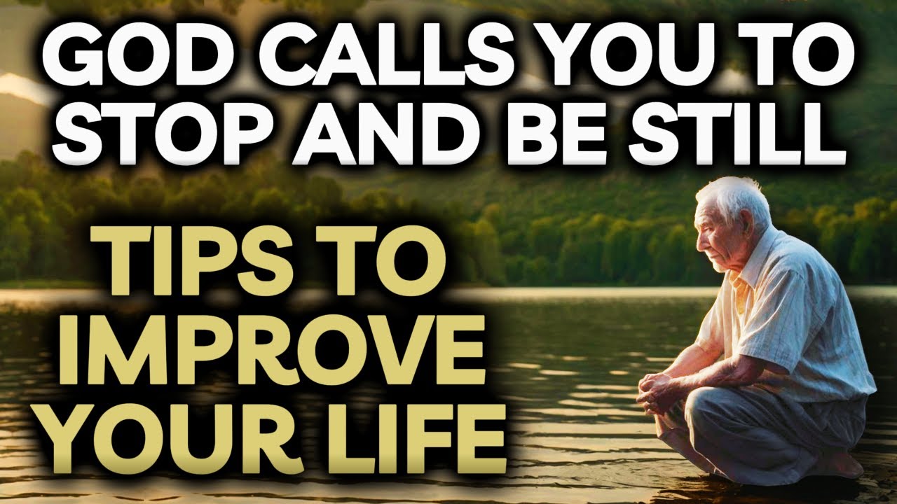 God calls you to stop, take a breath, and find Him in the stillness ...