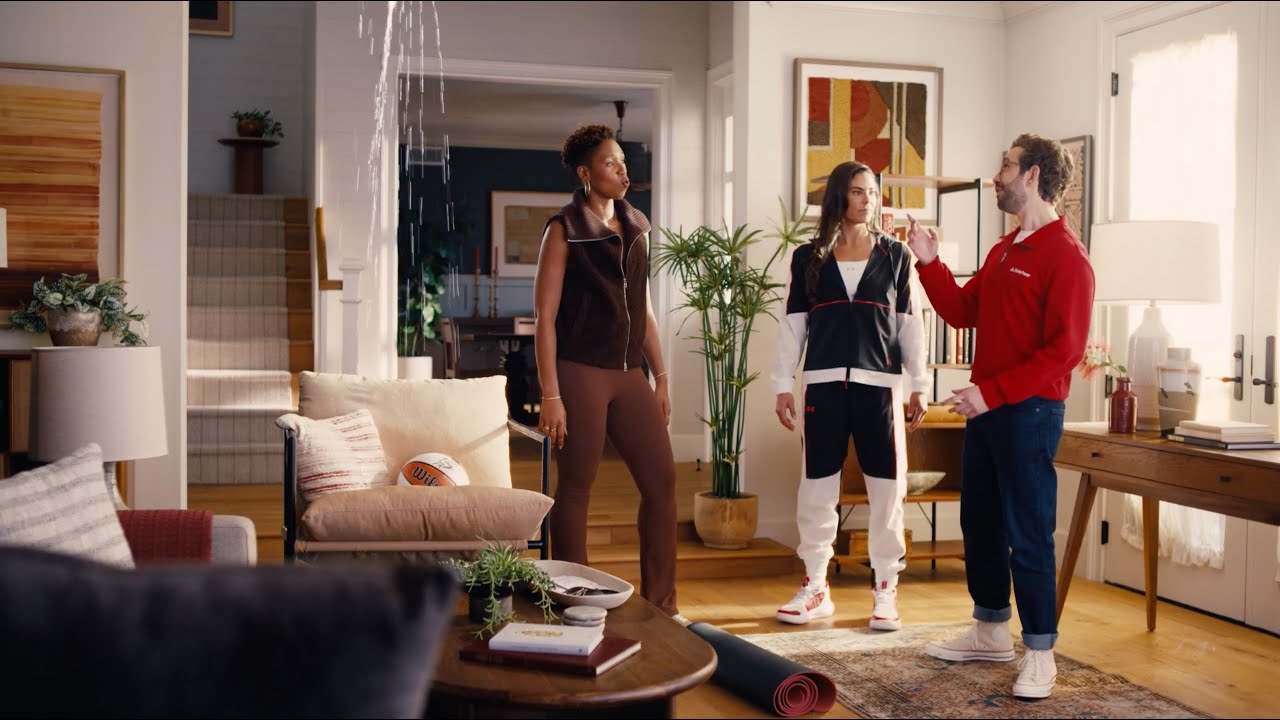 ESPN/State Farm 'Bucket' Commercial with Kelsey Plum, Monica McNutt and ...