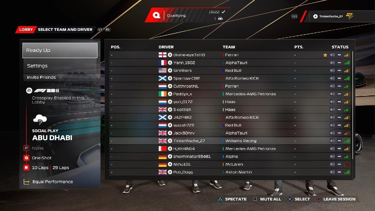 Absolute Shambles | F1 23 Divine Eye Racing League - Abu Dhabi - YouTube