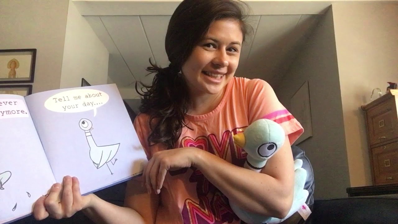 Read with Ms. Olson "Don't Let the Pigeon Stay Up Late" - YouTube