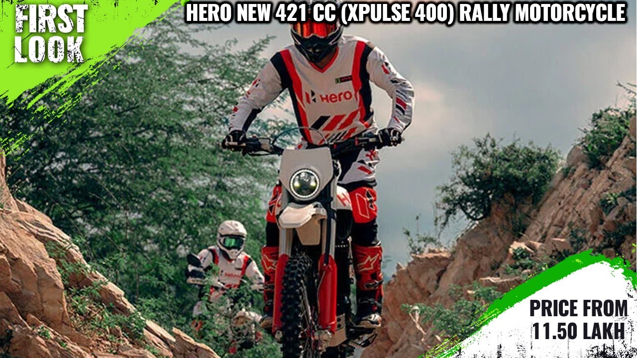 New Hero 421cc (XPulse 400?) Rally Bike Spotted - Launch Soon - Rival ...